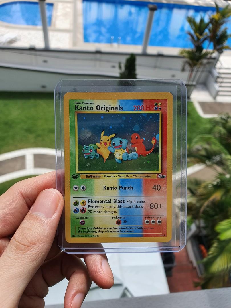Pokemon Card Kanto Originals, Hobbies & Toys, Toys & Games on Carousell