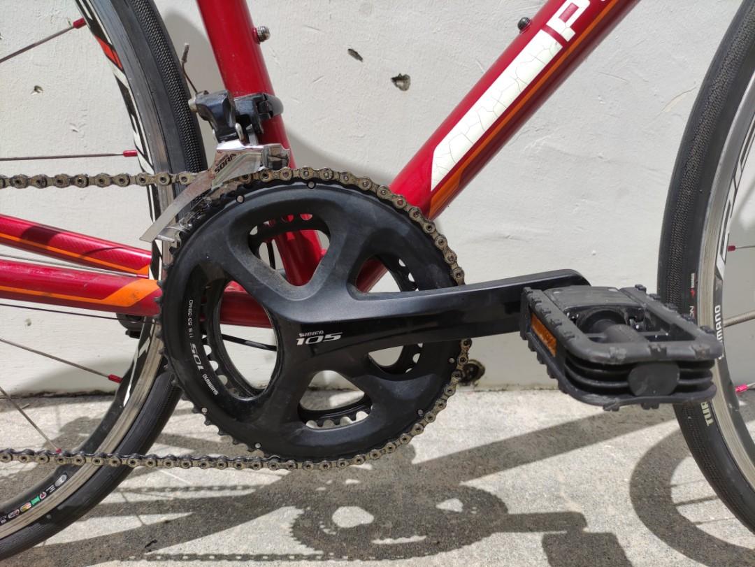 Polygon Helios F3 with Shimano Carbon Wheelset Size 50 Drop bar road ...