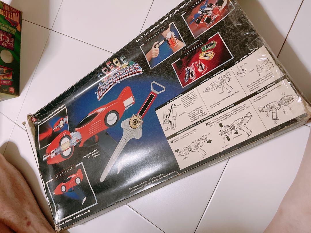 Power ranger turbo auto blaster & turbo blade, Hobbies & Toys, Toys ...