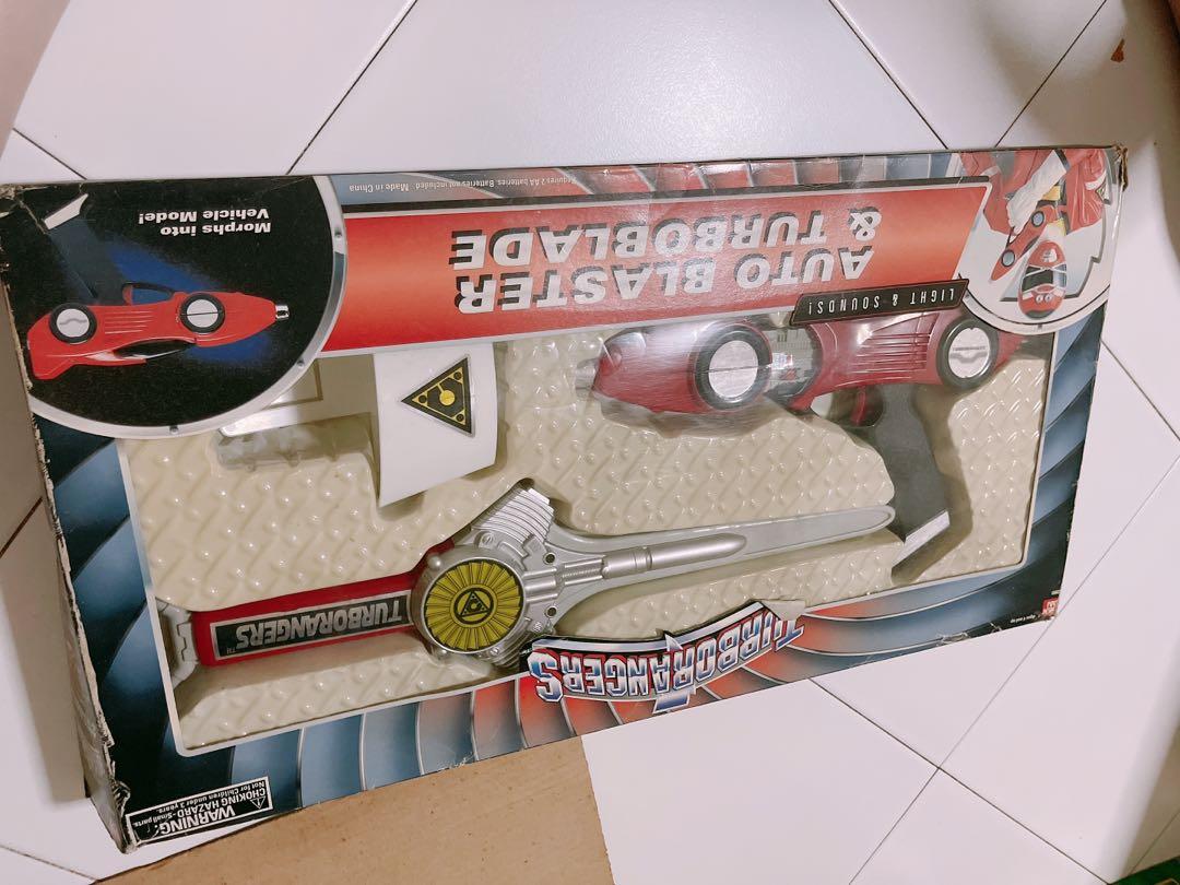 Power ranger turbo auto blaster & turbo blade, Hobbies & Toys, Toys ...