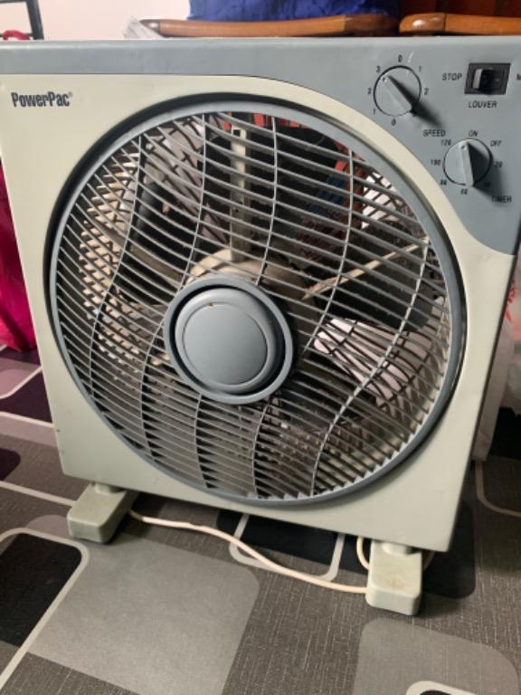 POWERPAC FAN BOX TYPE, Furniture & Home Living, Lighting & Fans, Fans ...