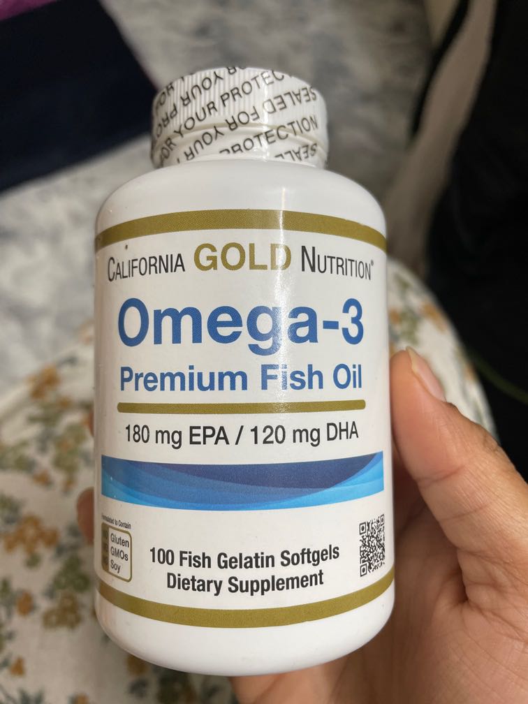 Premium Fish Oil California Gold Nutrition, Health & Nutrition, Health ...