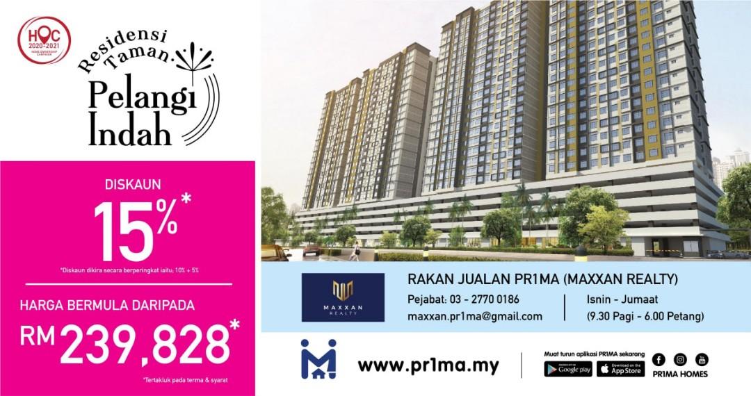 Prima Residensi Taman Pelangi Indah, Property, For Sale on Carousell