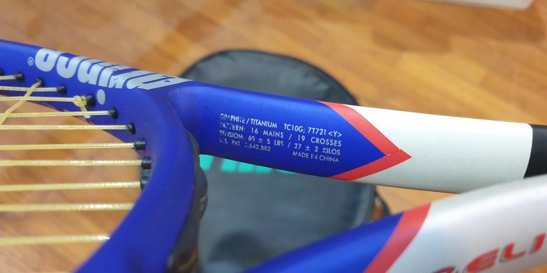 Prince Force 3 titanium tennis racket, Sports Equipment, Sports & Games ...