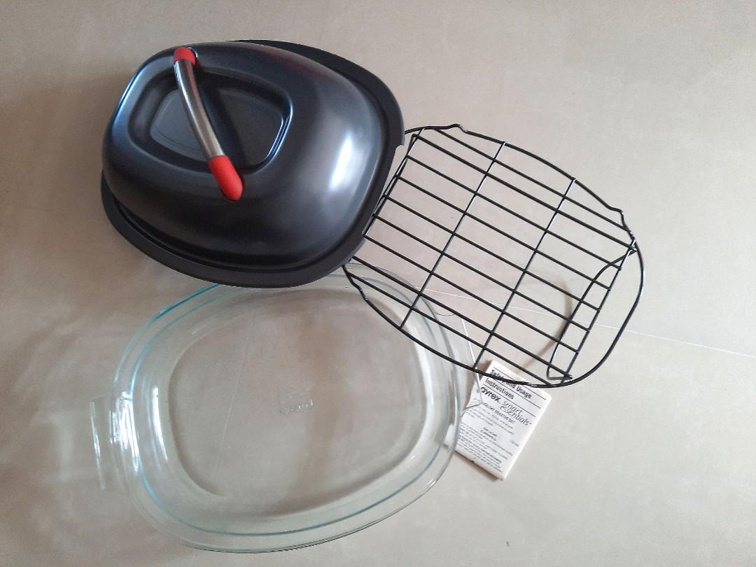 Pyrex Smart Essentials Healthy Roaster Set (New/ Oven Safe), TV & Home ...