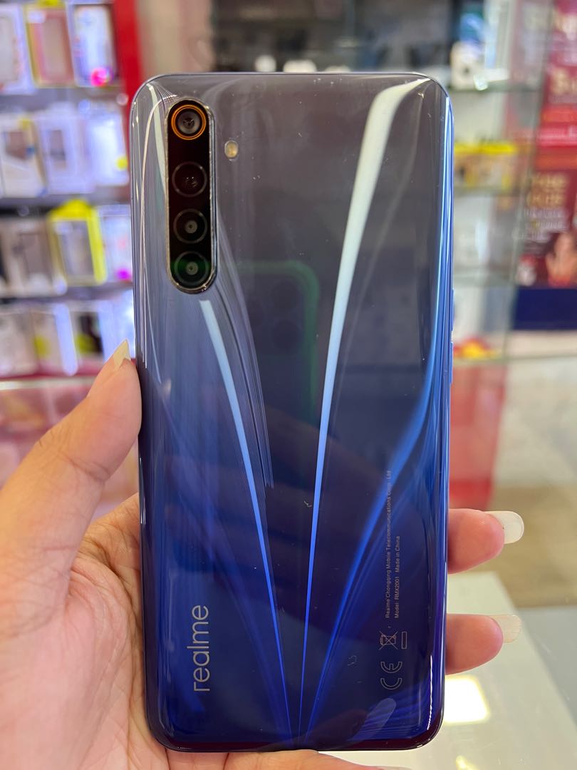 Realme 6 Blue 128GB ( USED ), Mobile Phones & Gadgets, Mobile Phones ...