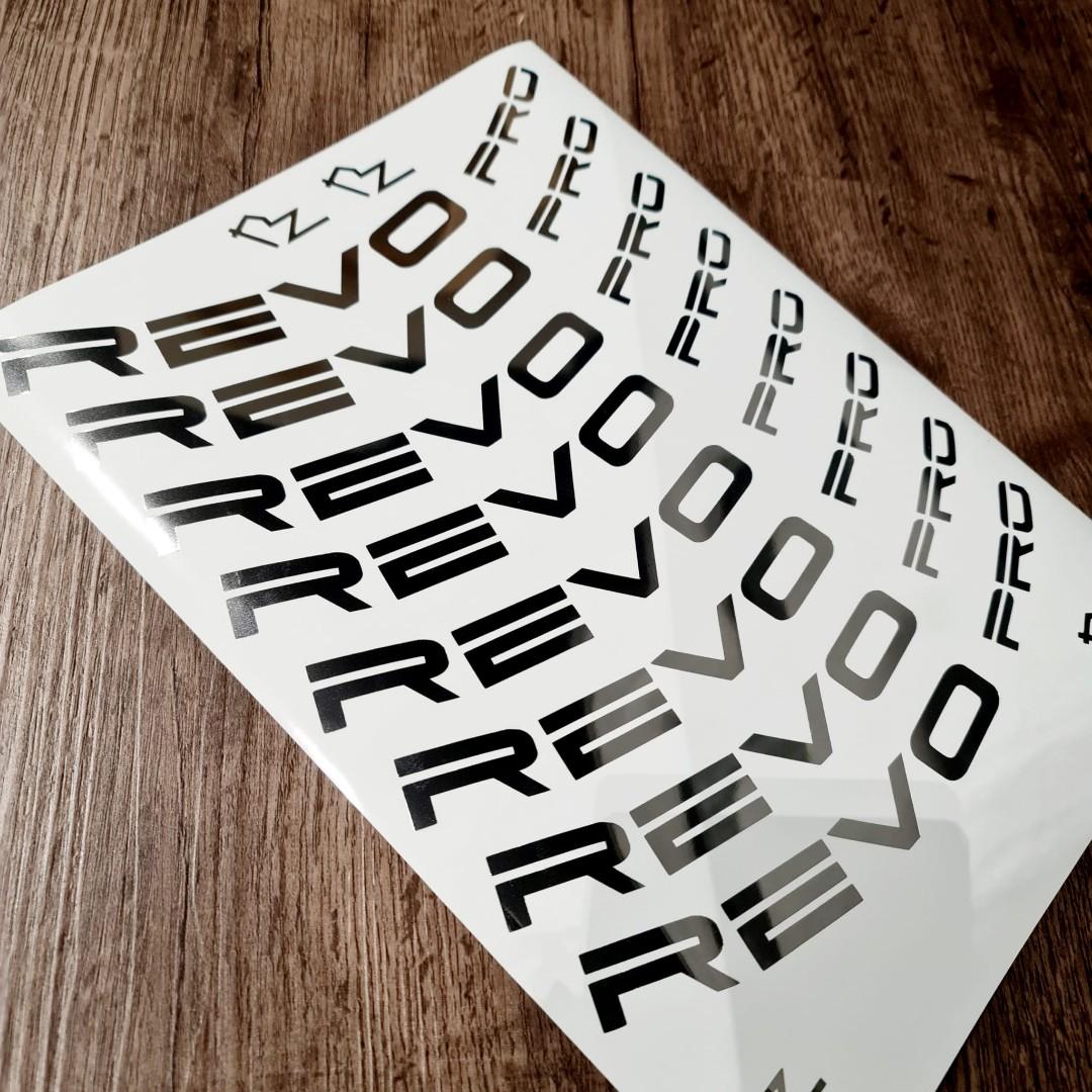 REVO Pro rim stickers, Sports Equipment, Bicycles & Parts, Parts ...