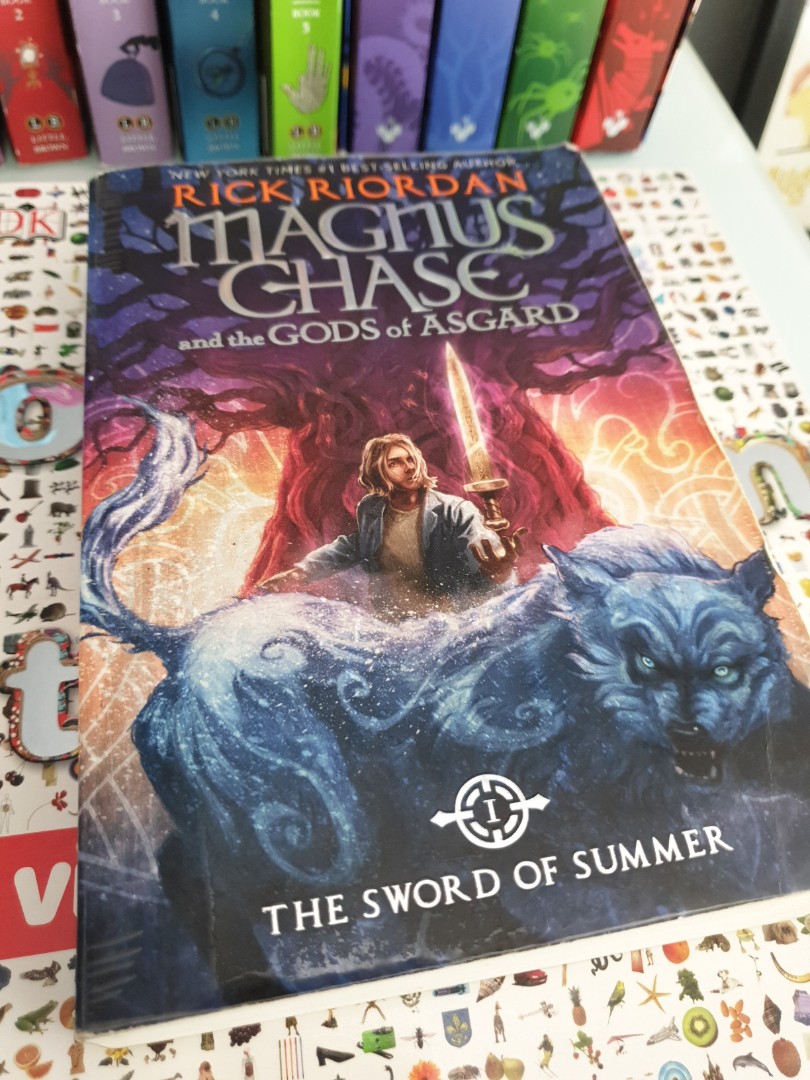 Rick Riordan Magnus Chase and the Gods of Asgard. The Sword of Summer ...