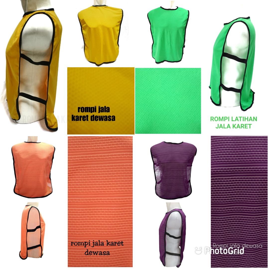 Rompi Sepak Bola Futsal Polos, Olah Raga, Perlengkapan Olahraga Lainnya ...