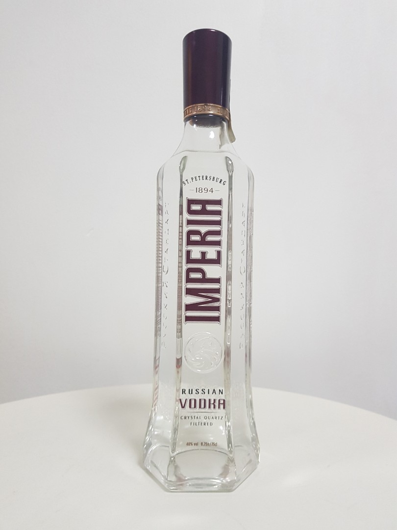 Russian Standard Imperia Vodka 750ml, Food & Drinks, Alcoholic ...