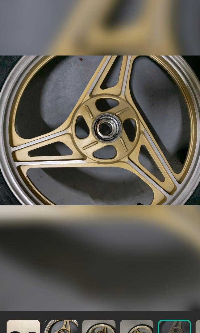 RXz Ybr Rim 3 batang, Car Accessories, Tyres & Rims on Carousell