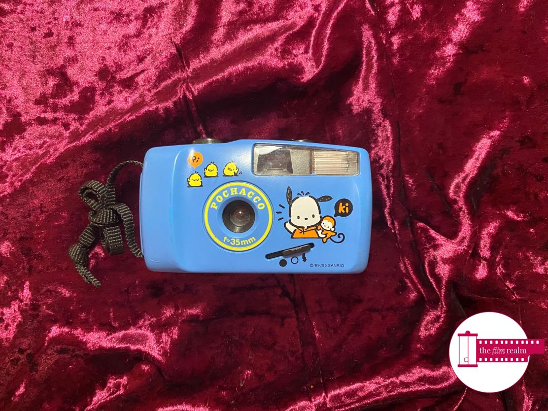 SANRIO POCHACCO FILM CAMERA, Photography, Cameras on Carousell