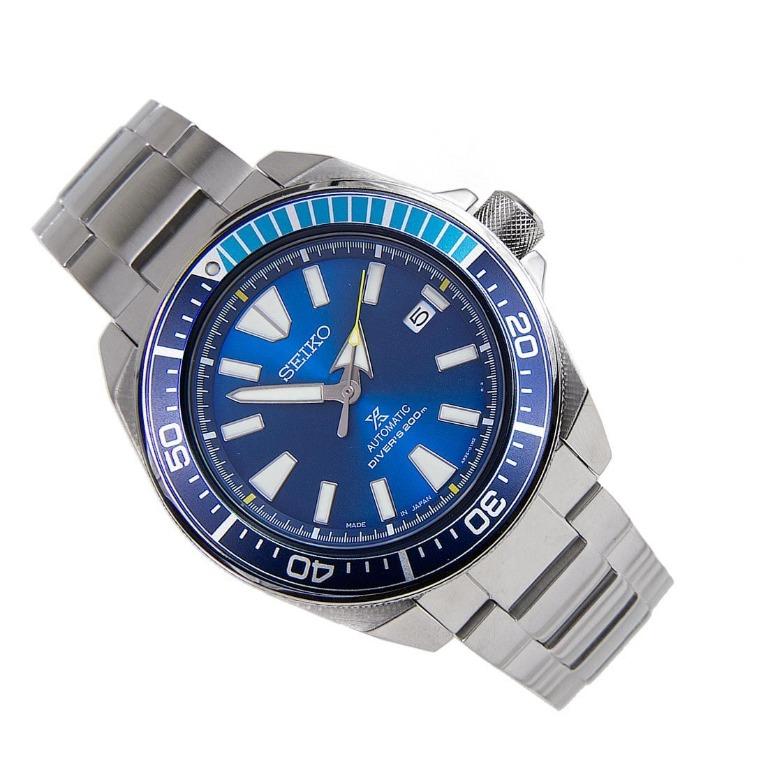Seiko Blue Lagoon Samurai SRPB09K1 (Limited Edition), Luxury, Watches ...