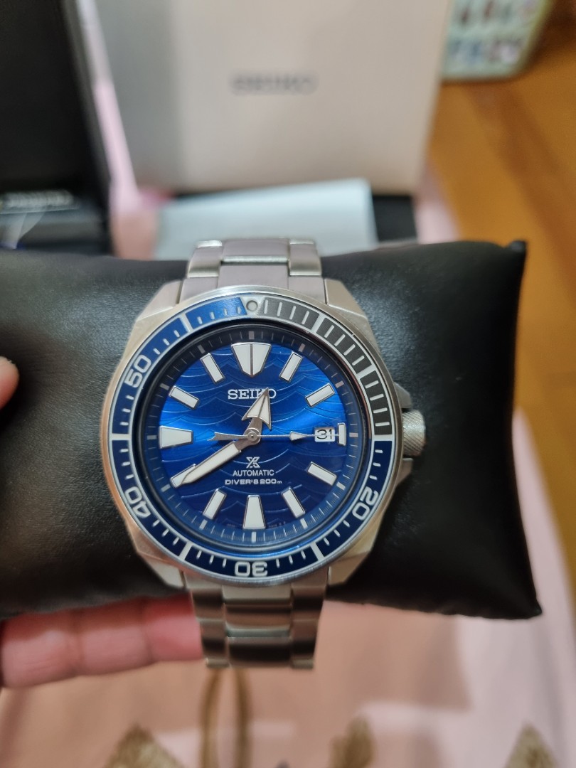 Seiko Samurai Save the Ocean (Special Edition), Men's Fashion, Watches ...