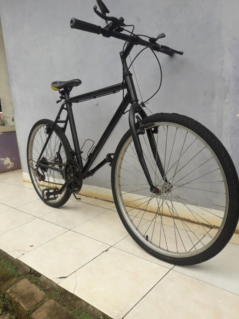 Sepeda jadul ukuran 26 merk mustang, Olah Raga, Sepeda di Carousell