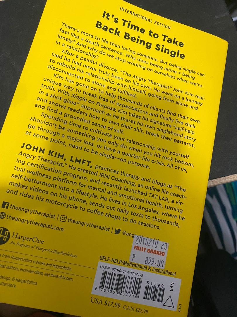 Single on Purpose by John Kim, Hobbies & Toys, Books & Magazines ...