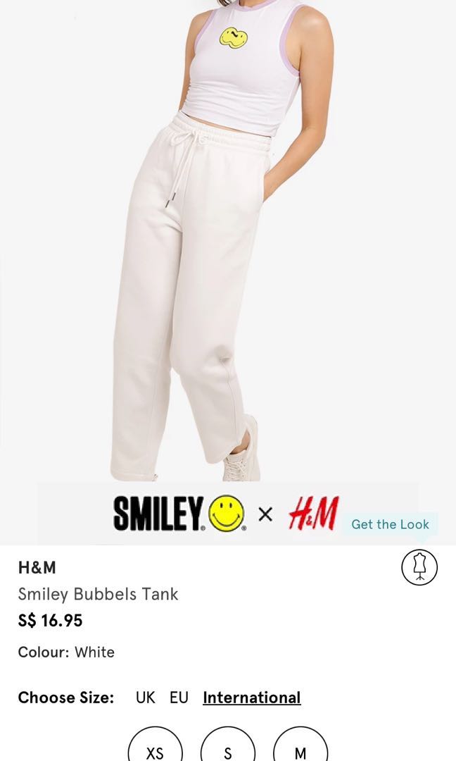 Smiley H&M top, Men's Fashion, Tops & Sets, Tshirts & Polo Shirts on ...