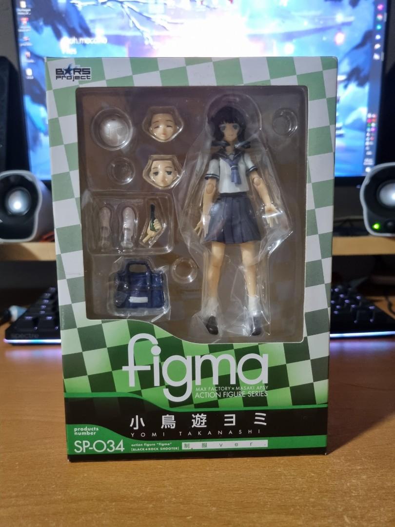 [SP-034] Figma Yomi Takanashi: School Uniform ver. from Black Rock Shooter BRS, Hobbies & Toys ...
