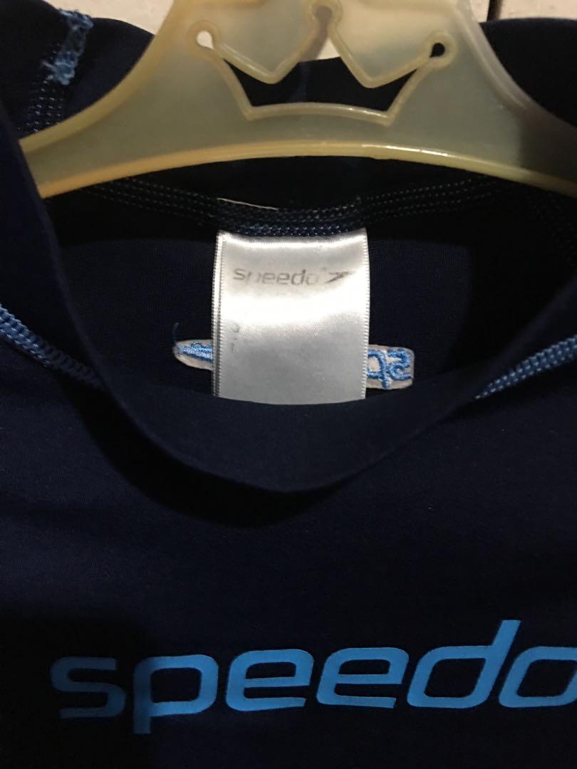 Speedo rash top for boys, Babies & Kids, Babies & Kids Fashion on Carousell