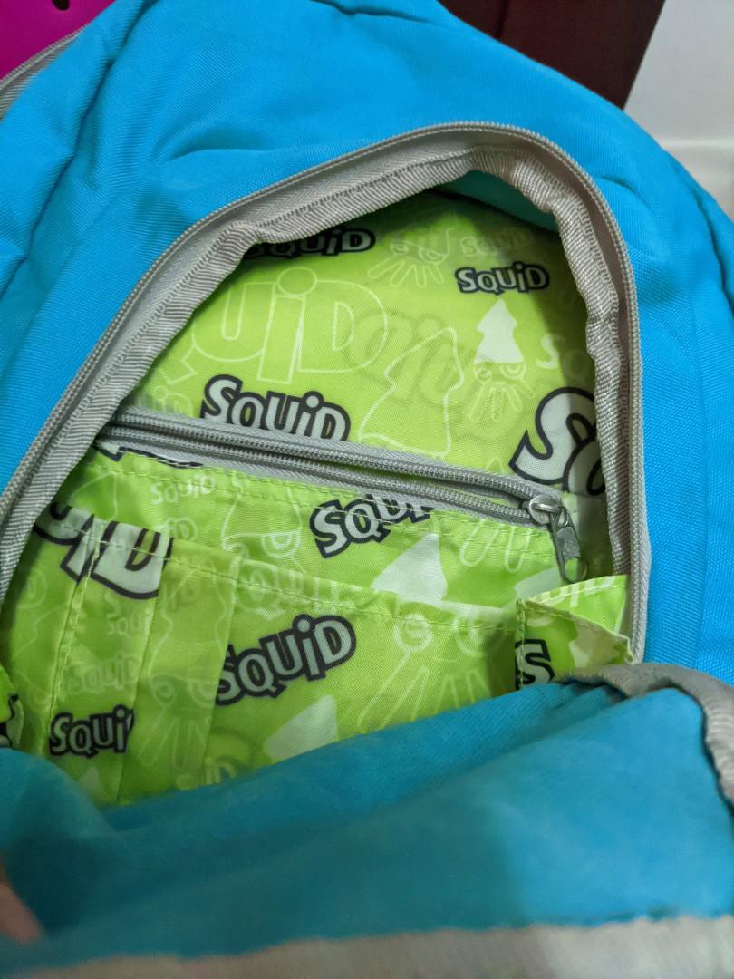 Squid backpack, Women's Fashion, Bags & Wallets, Backpacks on Carousell
