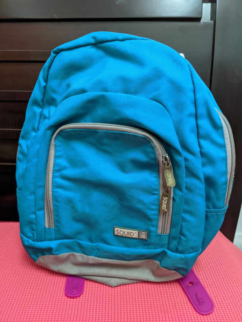 Squid backpack, Women's Fashion, Bags & Wallets, Backpacks on Carousell