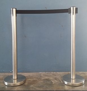 Stainless Steel Queue Pole, Everything Else on Carousell