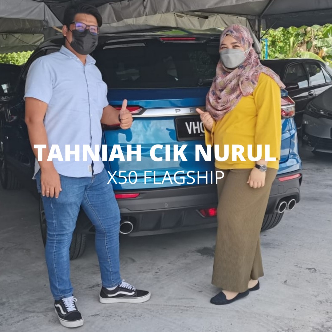 Tahniah cik nurul miliki X50 Flagship, Cars, Cars for Sale on Carousell