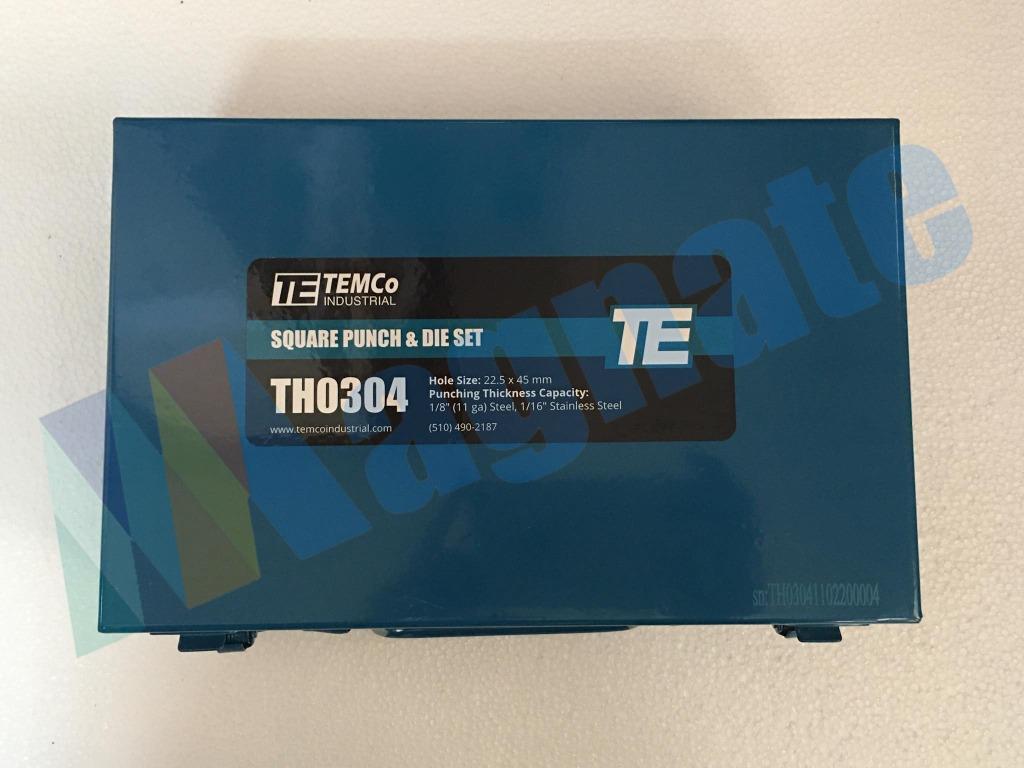 TEMCO Rectangle Panel Meter Punch Dies Model: TH0304, Commercial ...