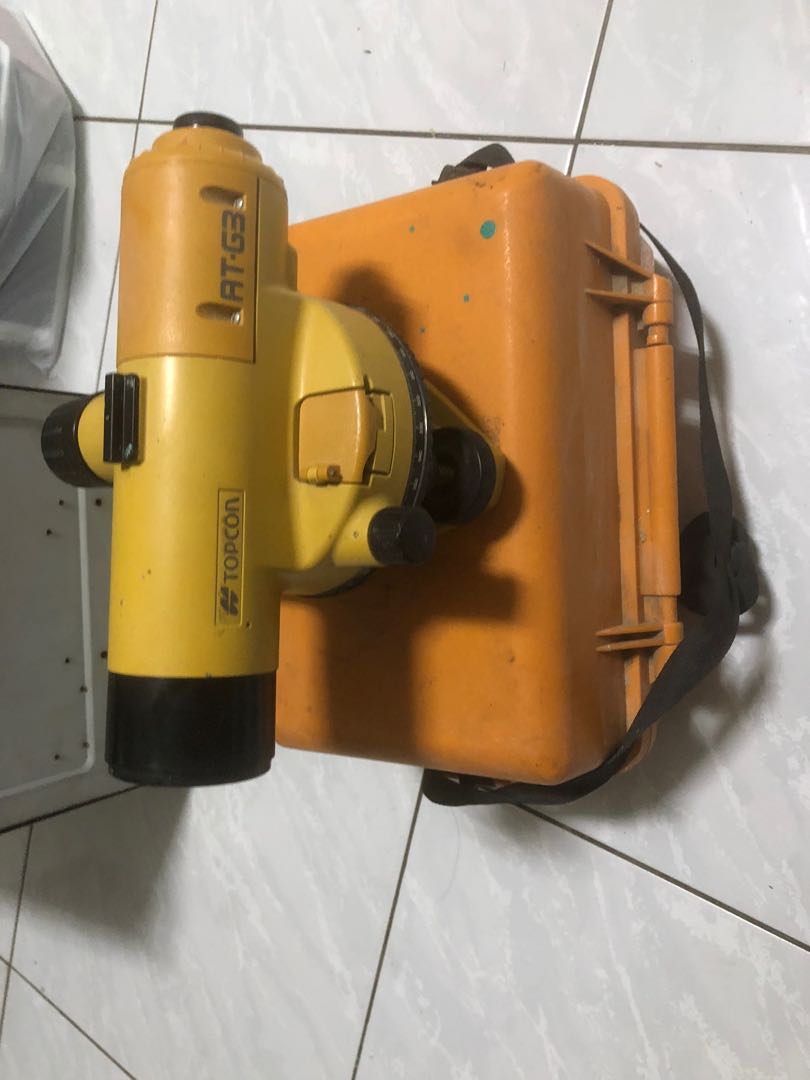 TOPCON AT-G3 自動水準儀, 家具及居家用品, 安全及門鎖 , 安全系統及閉路電視在旋轉拍賣