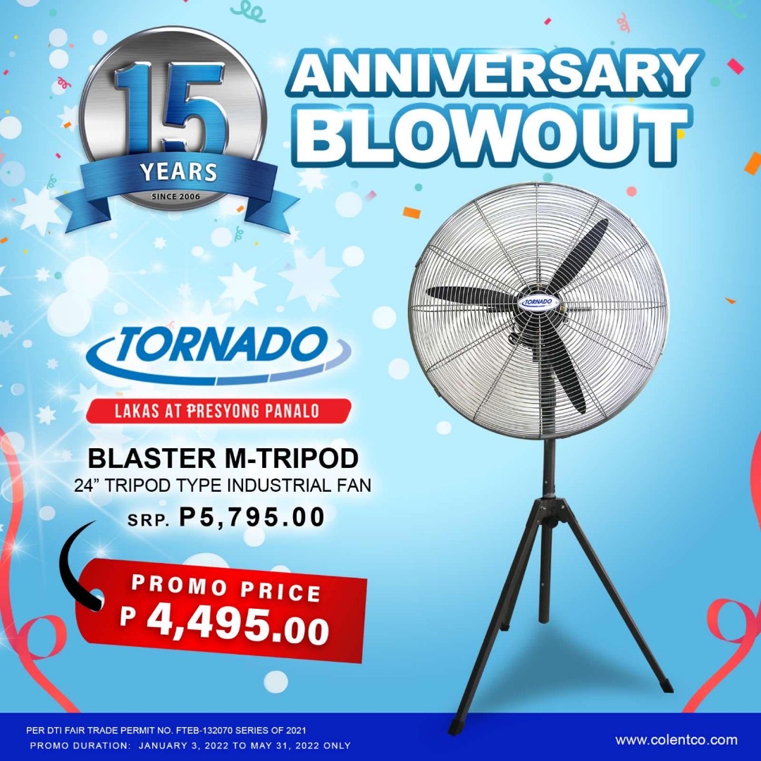 TORNADO INDUSTRIAL FAN, TV & Home Appliances, Air Conditioning and ...