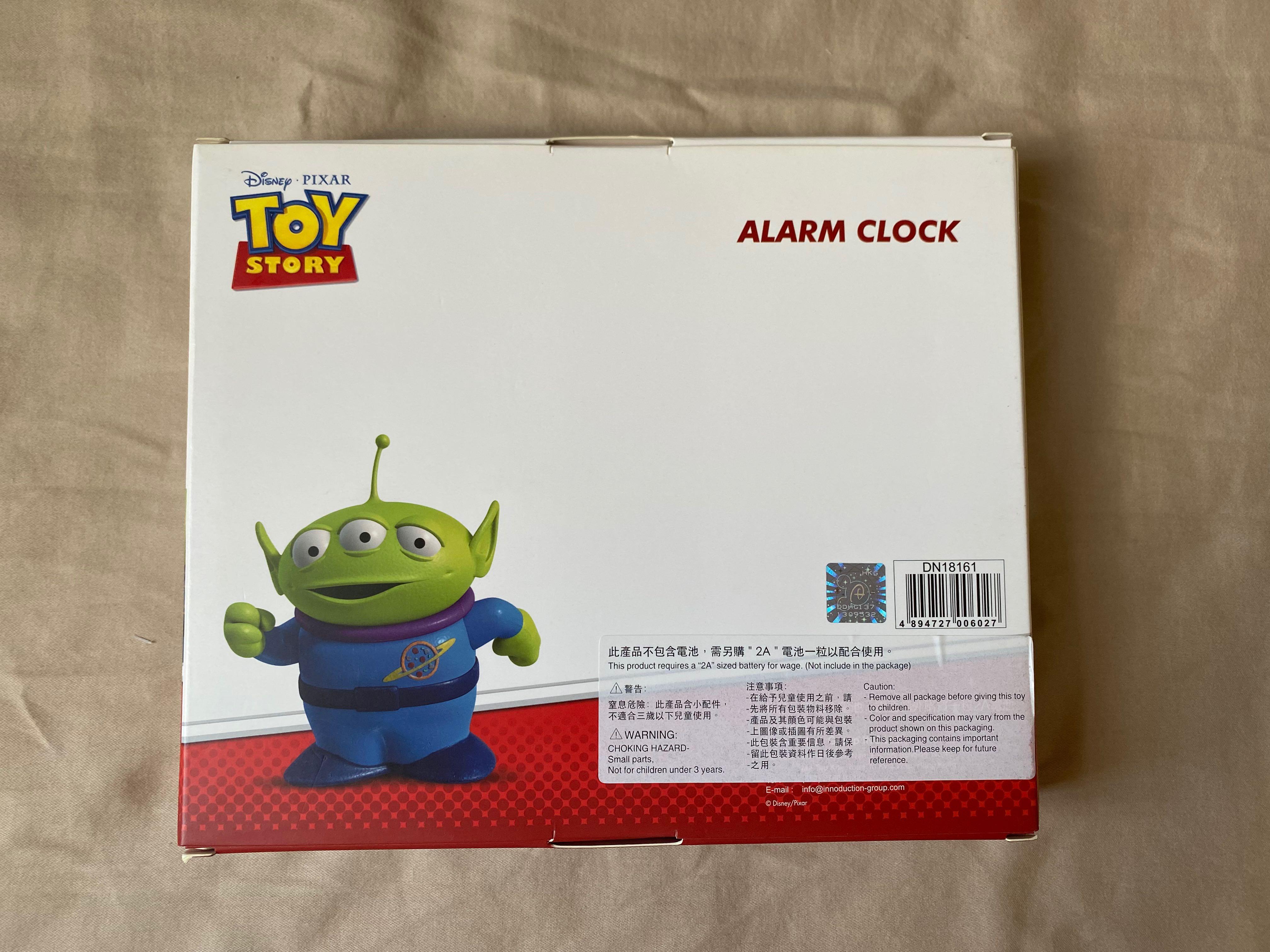 Toy Story Alien Alarm Clock, Furniture & Home Living, Home Decor ...