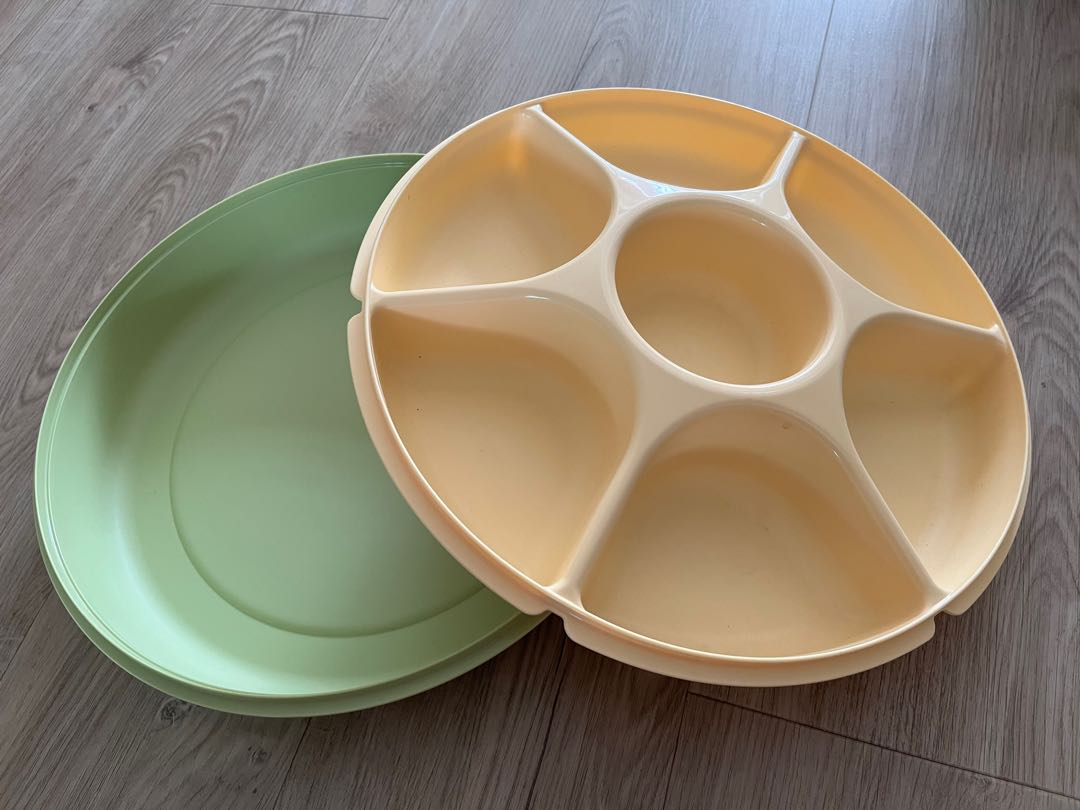 Tupperware display/snack tray, Furniture & Home Living, Kitchenware ...