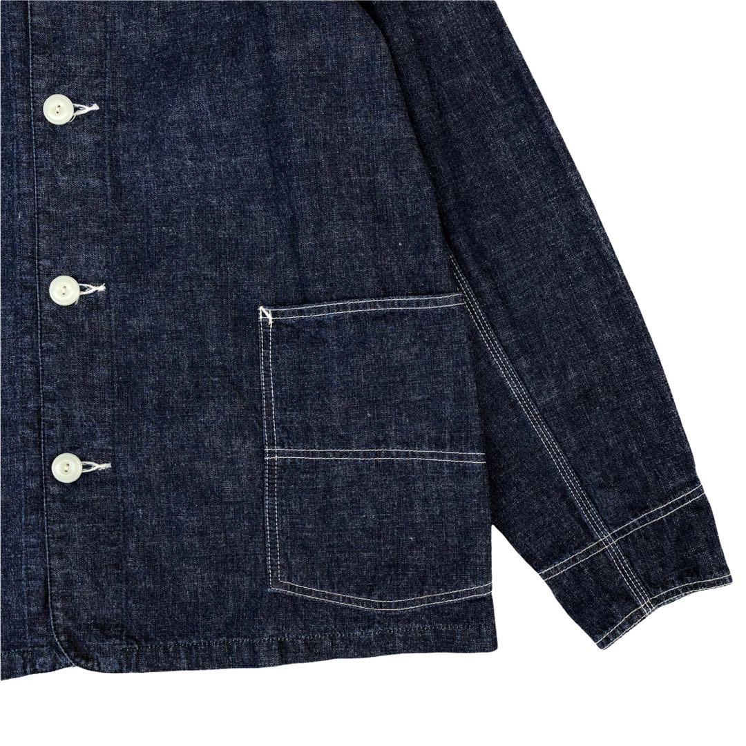 Union Made Lee Indigo Chore Jacket, Men's Fashion, Coats, Jackets and ...