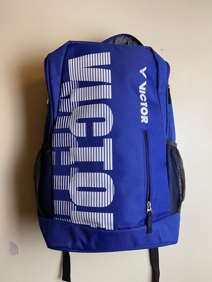 Victor badminton backpack, Sports Equipment, Sports & Games, Racket and ...