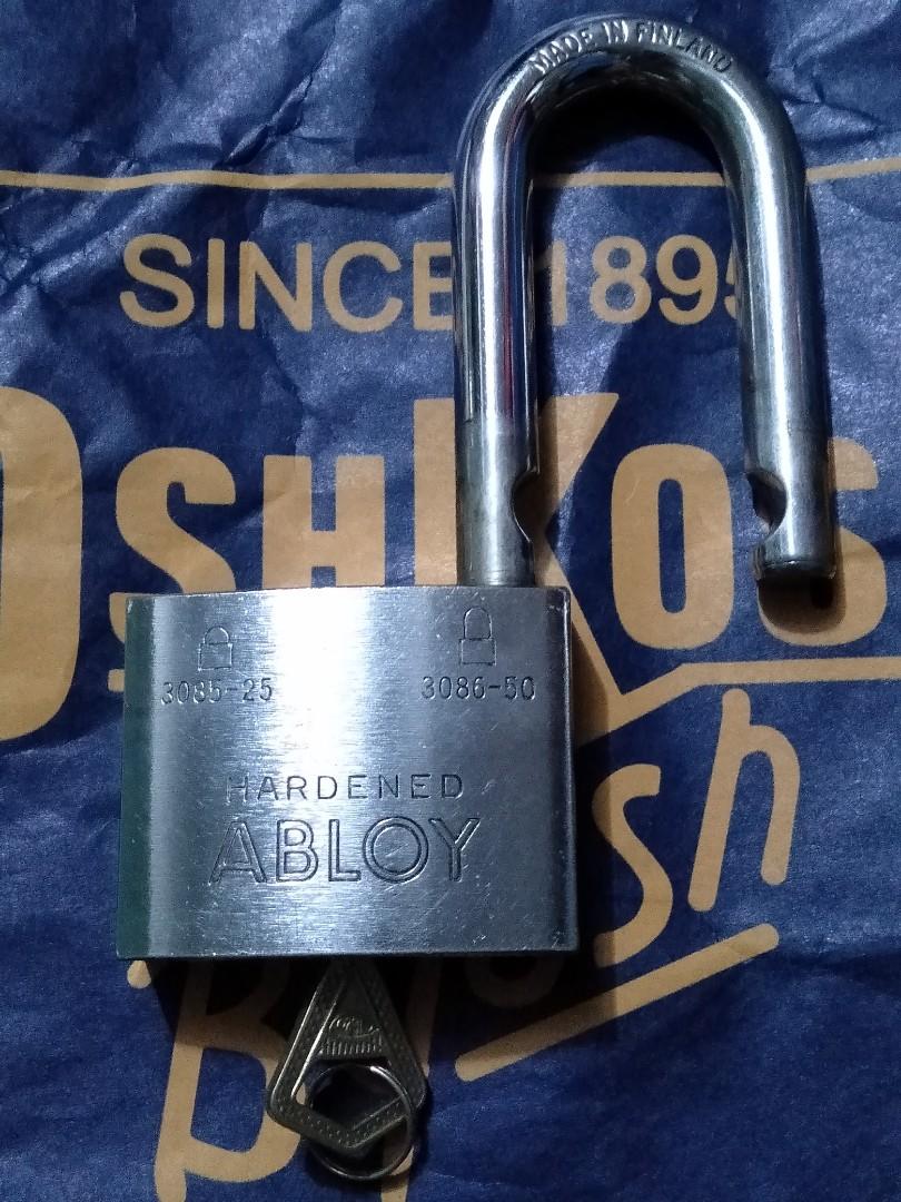 VINTAGE ABLOY LOCK, Hobbies & Toys, Memorabilia & Collectibles, Vintage ...