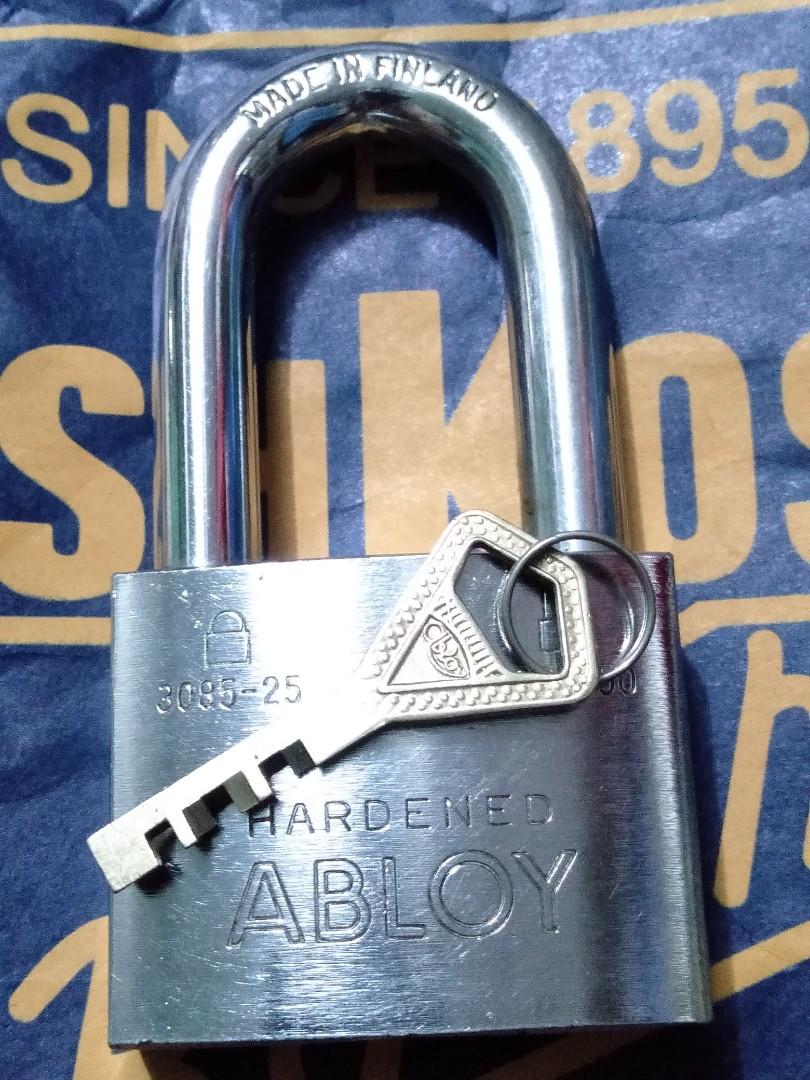 VINTAGE ABLOY LOCK, Hobbies & Toys, Memorabilia & Collectibles, Vintage ...