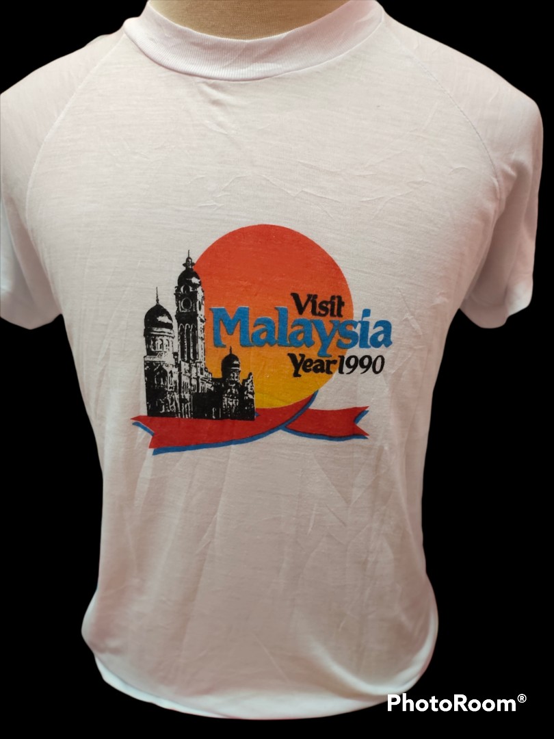 Vintage visit malaysia 1990, Men's Fashion, Tops & Sets, Tshirts & Polo ...