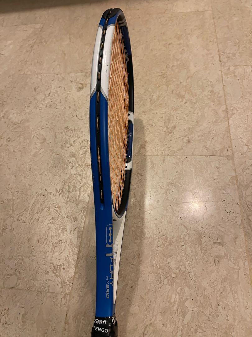 Wilson N Fury Hybrid tennis racket, Sports Equipment, Sports & Games ...