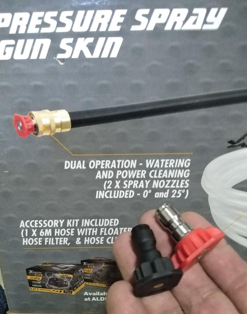 Workzone Cordless Portable Pressure Washer Spray Gun Skin, Furniture ...