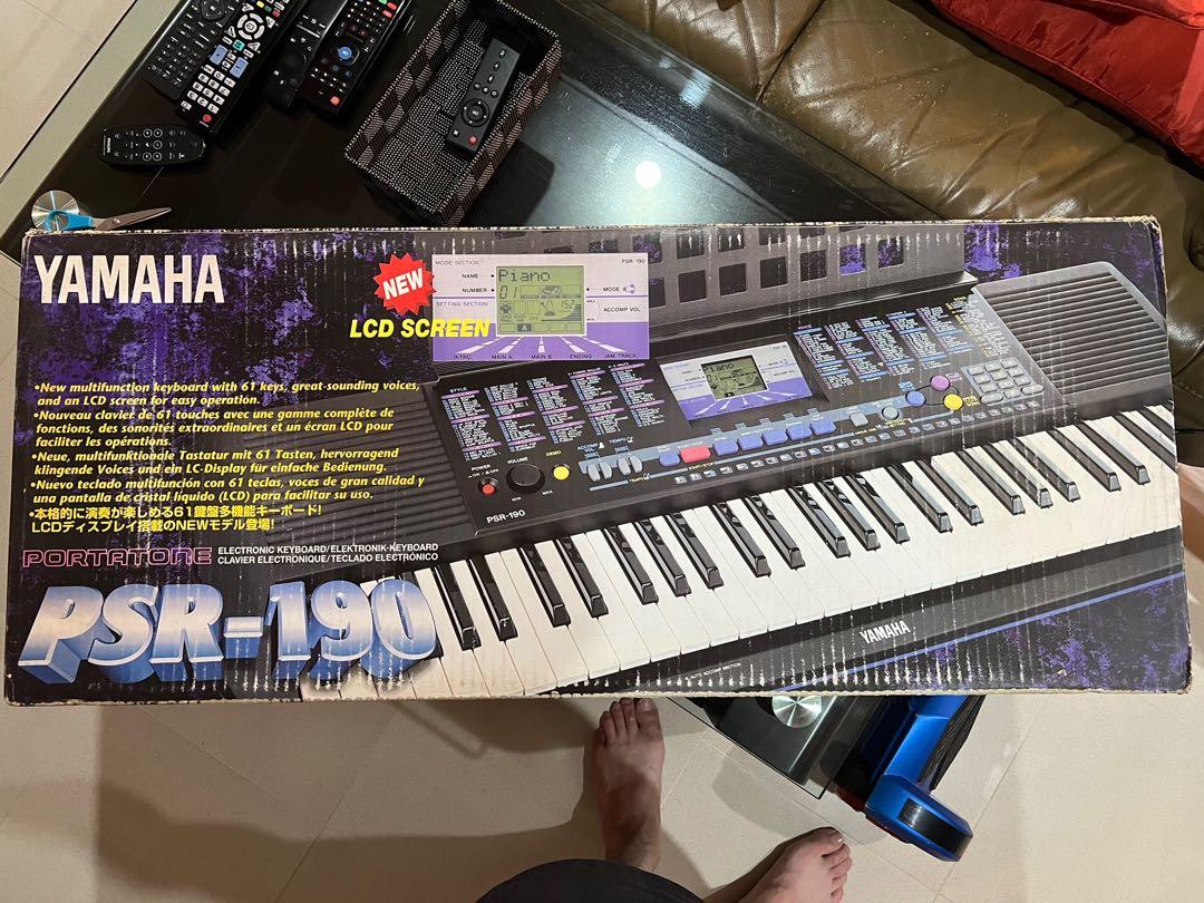 Yamaha Portatone PSR-190, Hobbies & Toys, Music & Media, Musical ...