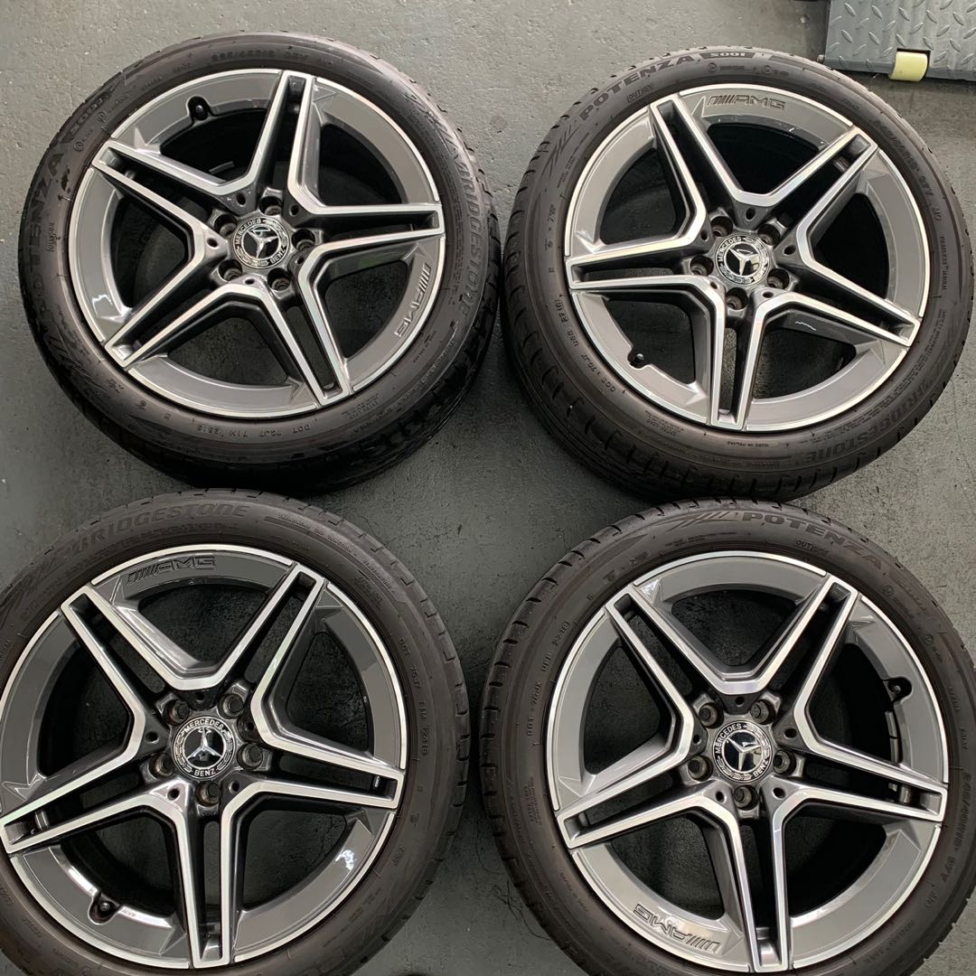 18”AMG Original Mercedes Sport Rim, Car Accessories, Tyres & Rims on ...