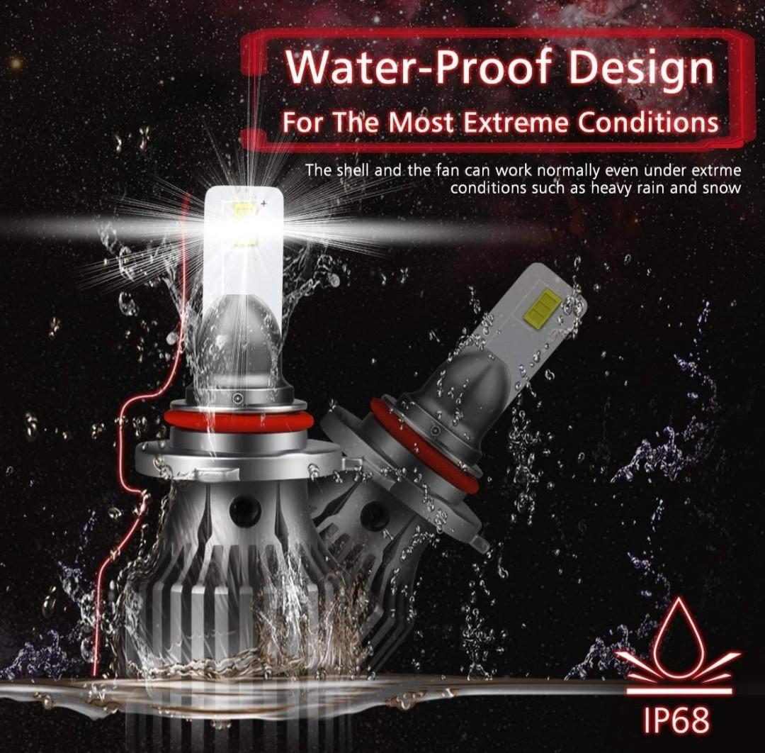 KOYOSO 9005/HB3 LED Headlight bulbs, Koyoso 60W 12000 Lumens LED Head Lamps, 6000K Extremely ...