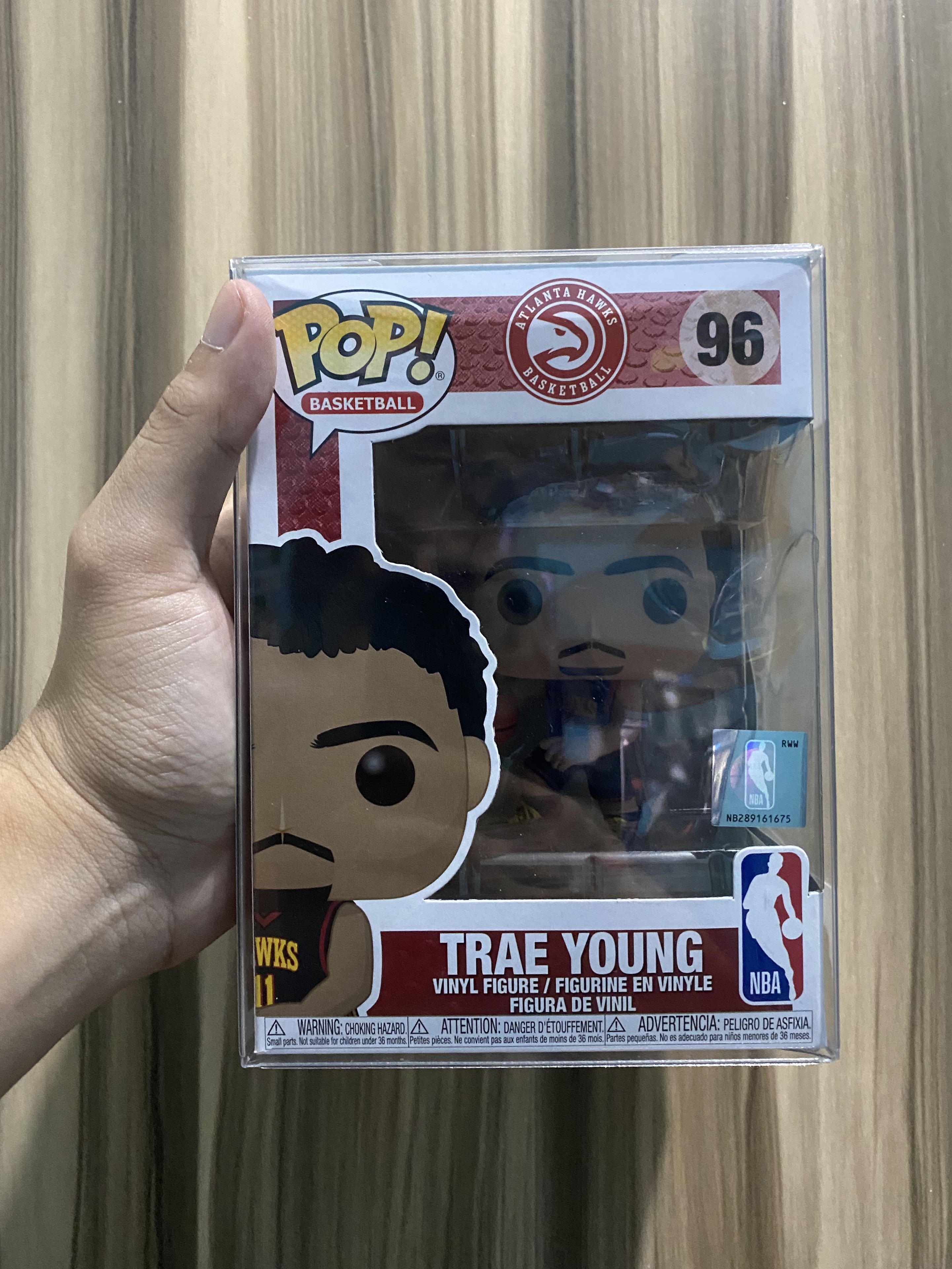 #96 Trae Young NBA Funko Pop, Hobbies & Toys, Toys & Games on Carousell