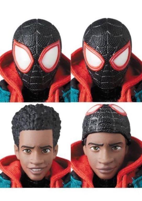 日版 全新 mafex 107 Spider-Verse Spider-Man Spiderman Miles Morales, 興趣及遊戲 ...