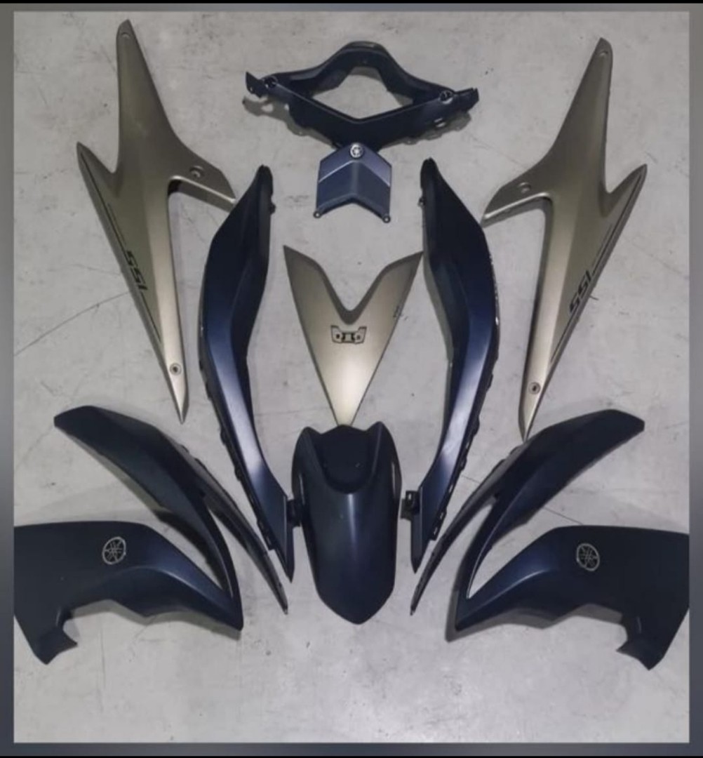 Aerox V1 coverset, Motorcycles, Motorcycle Accessories on Carousell