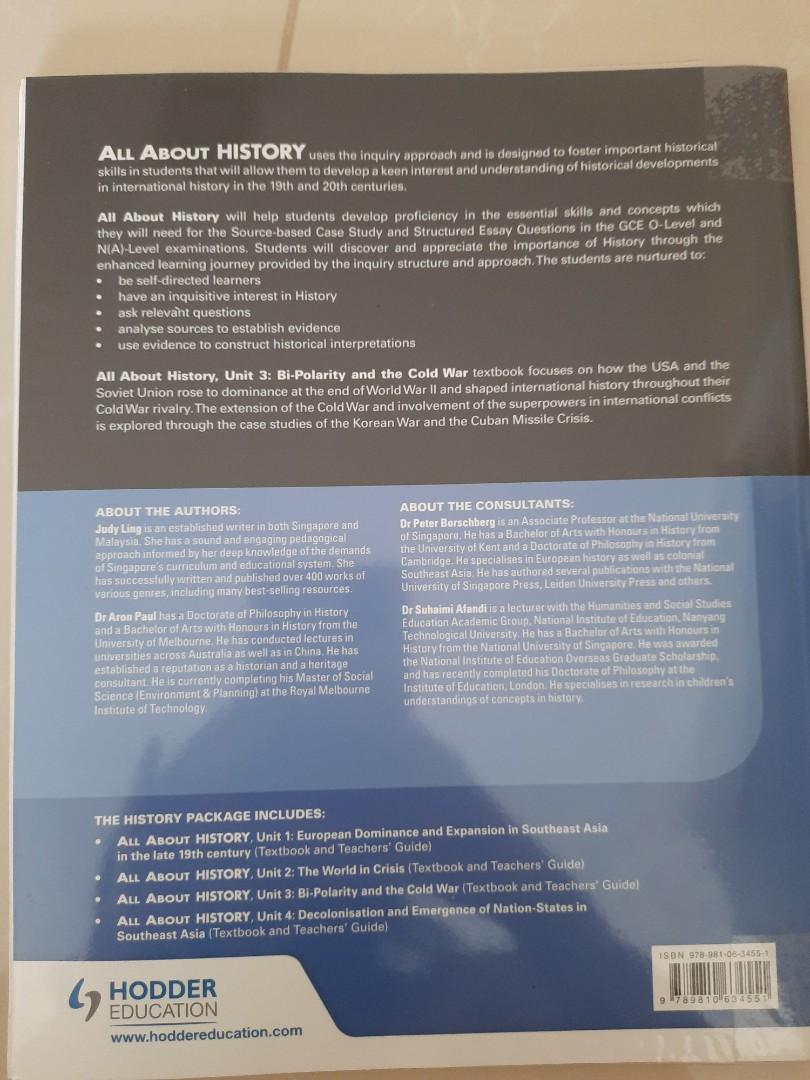 All about history unit 3 (hodder education), Hobbies & Toys, Books ...