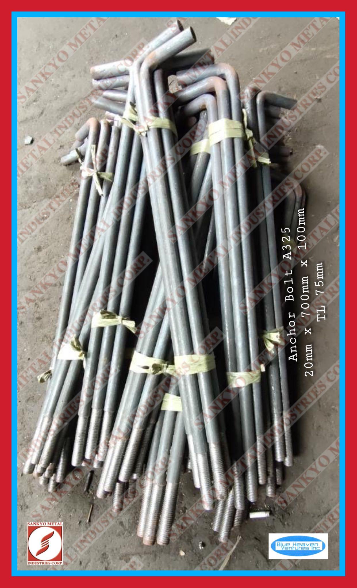Anchor bolt A325 SCM440 High Tensile, Commercial & Industrial ...