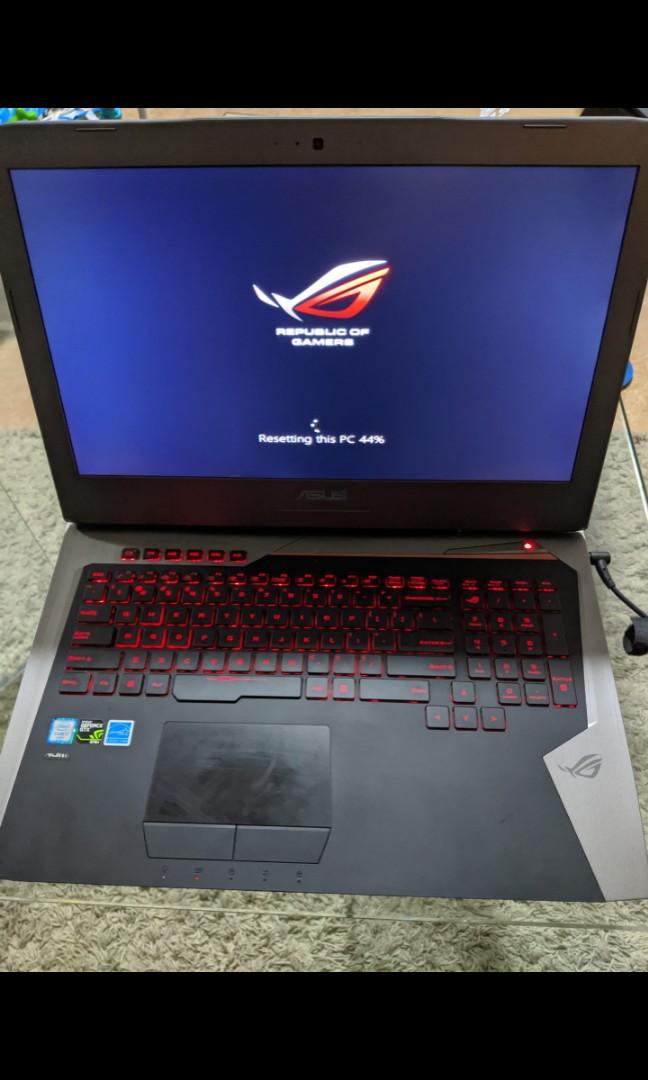 Asus ROG G752-VT Gaming Laptop, Computers & Tech, Laptops & Notebooks on Carousell