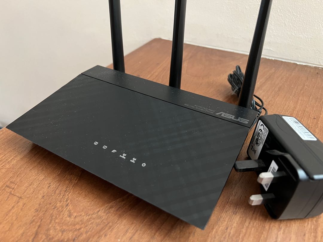 Asus RT-AC53 AC750 Dual Band Router, Computers & Tech, Parts ...