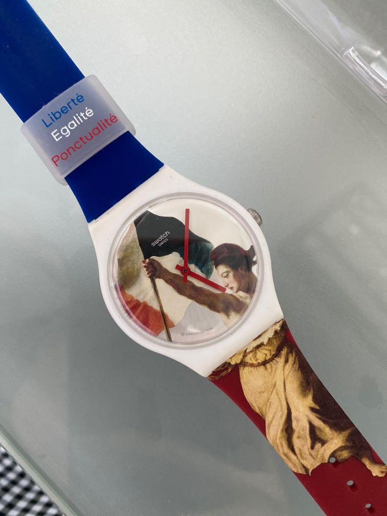 Authentic SWATCH LOUVRE Limited Edition watch, Men's Fashion, Watches ...